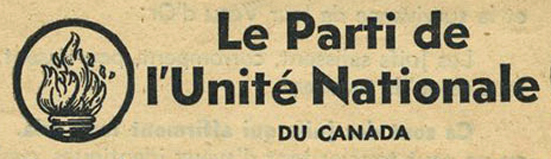 Canada – Parti de l’Unité Nationale | Monnaie politique au Québec et au ...